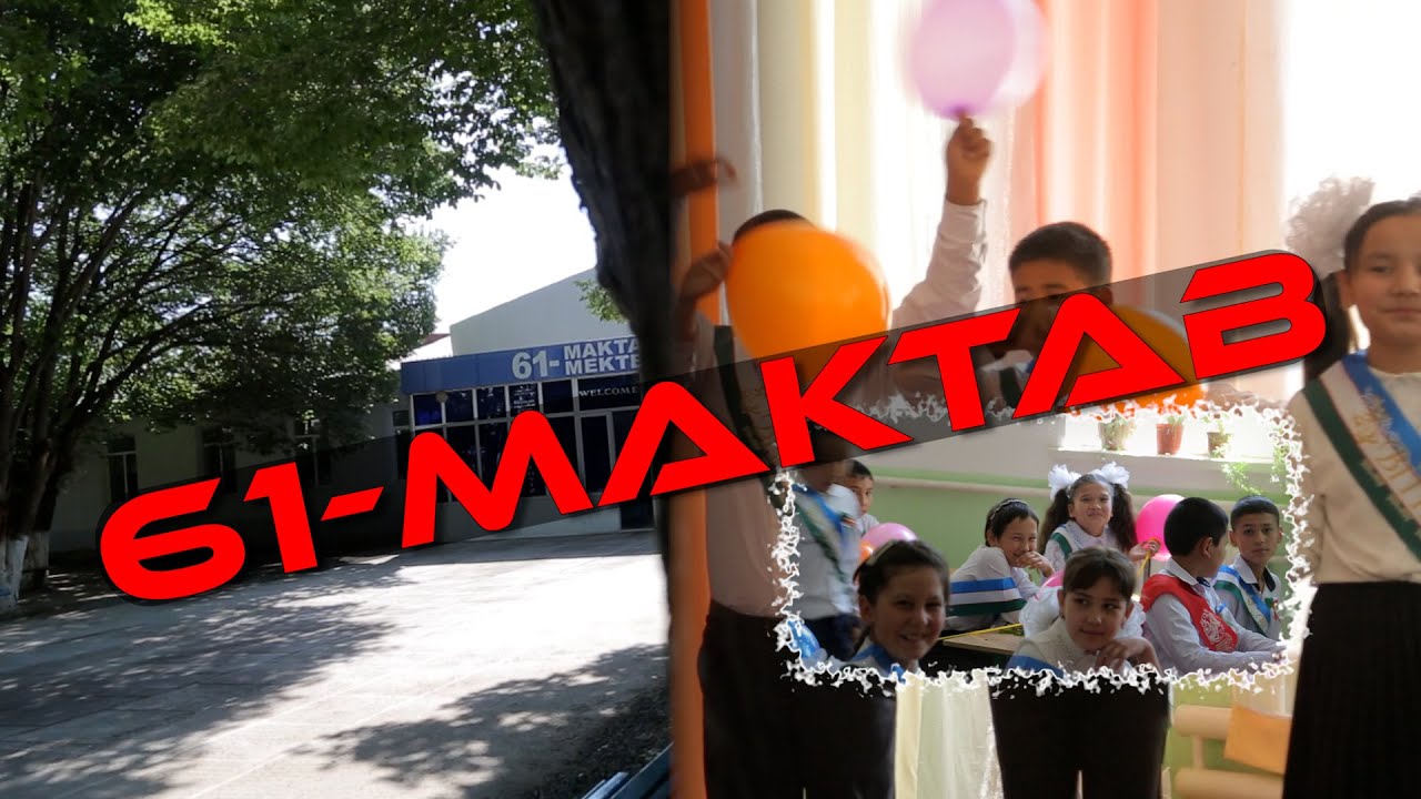 61-MAKTAB 4-"D" SINFLAR (PUSHKIN MAKTAB) #bekstudio #live #ellikqala # ...