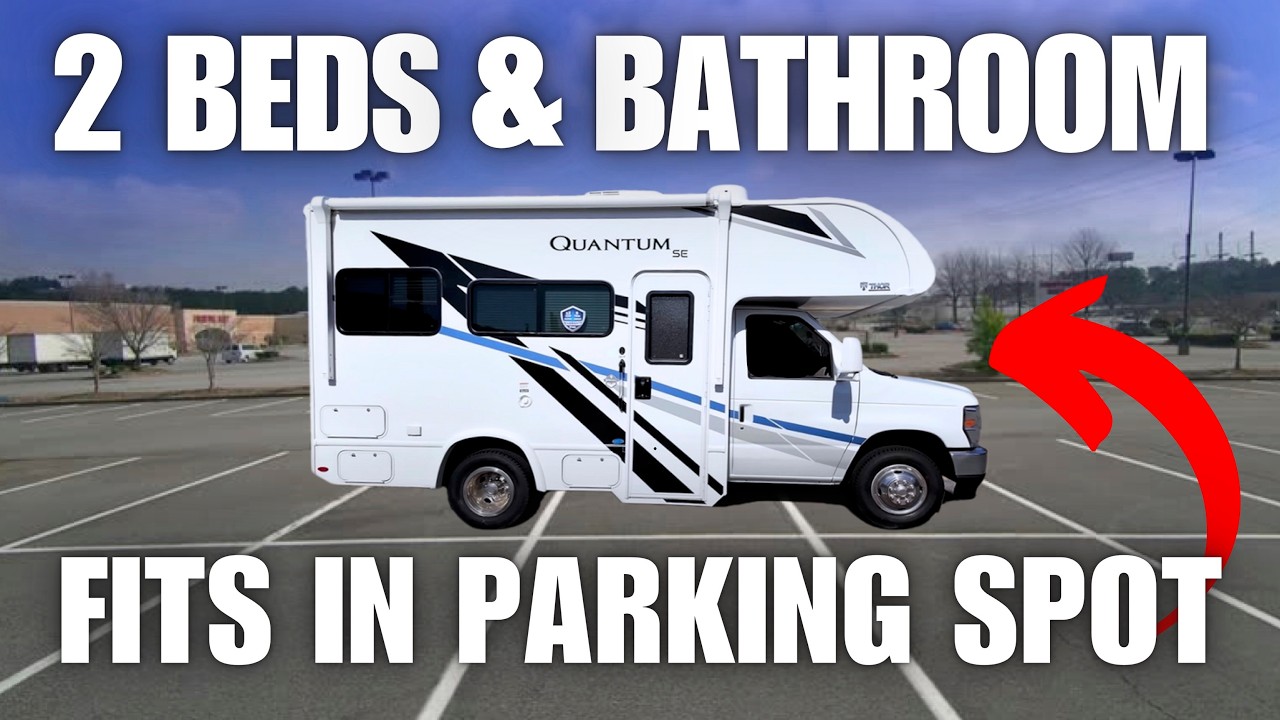World's SMALLEST Motorhome | Fits in a Parking Spot! Thor Quantum SE19 ...