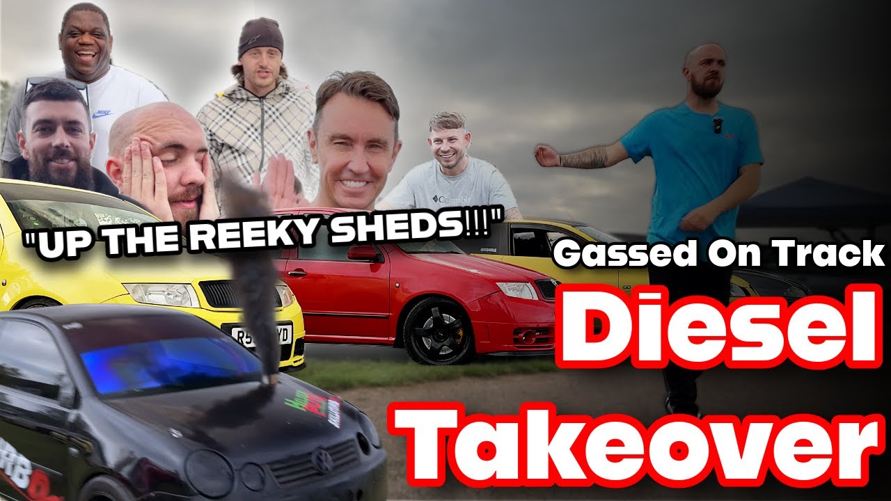 MODIFIED DIESEL CARS takeover Silverstone for Gassed On Track 2025 ...