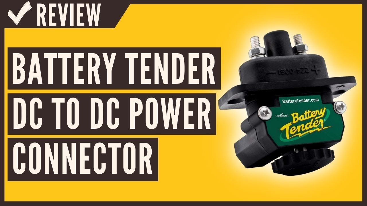 Battery Tender DC to DC Power Connector: Trolling Motor Plug Review ...