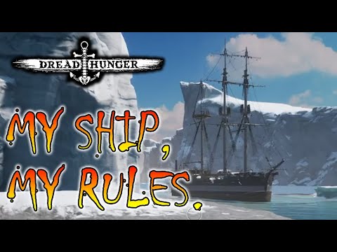 NOW THIS IS HOW TO CAPTAIN A SHIP! Dread Hunger Crewmate Gameplay - YouTube