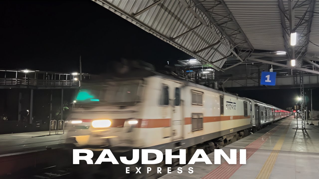 12951 KING Mumbai Rajdhani Express Back to its original AVATAR # ...