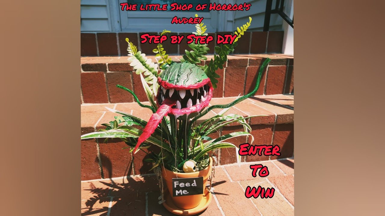 Little shop of Horrors "Audrey ll" DIY - YouTube
