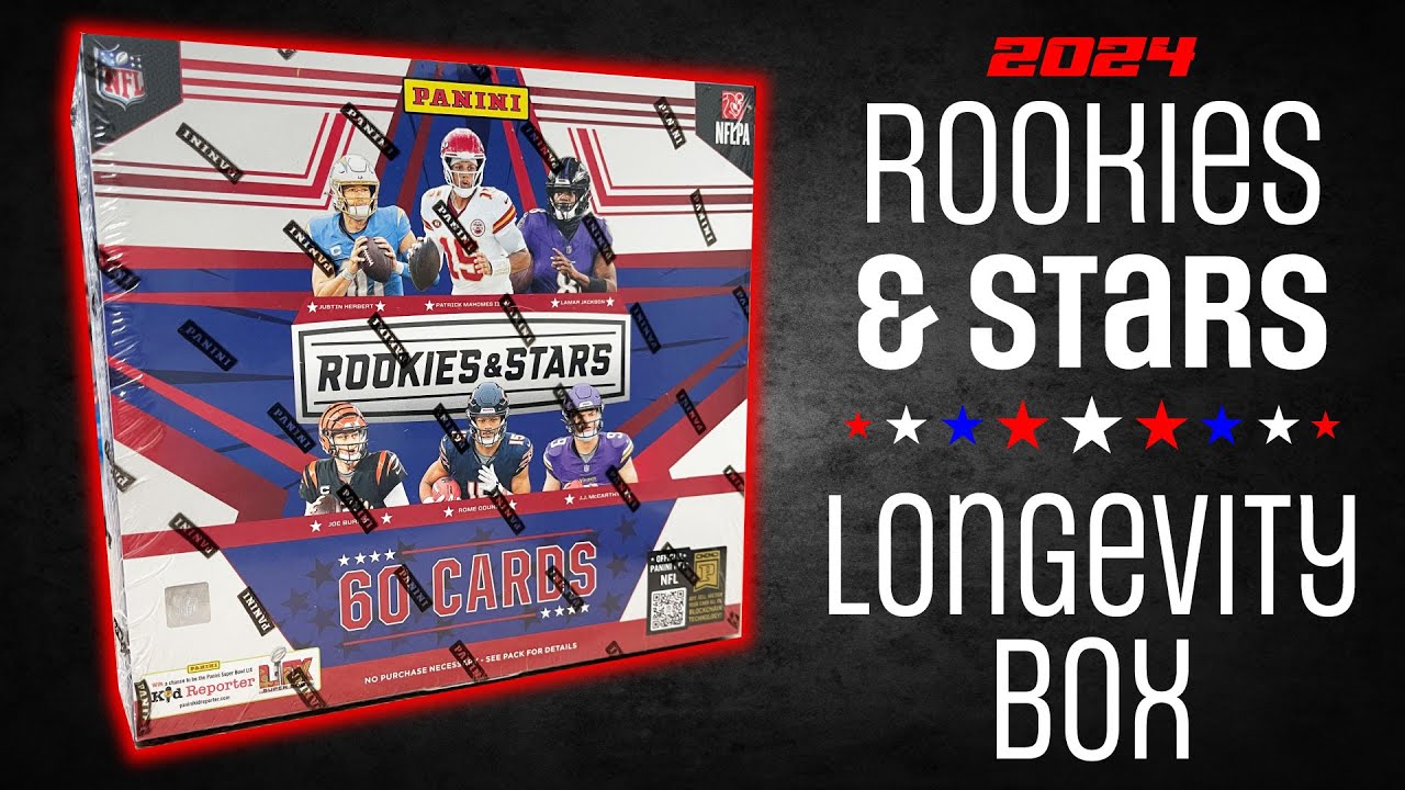 👀 FIRST LOOK 👀🔥🏈 2024 ROOKIES & STARS LONGEVITY BOXES 🏈🔥 - YouTube