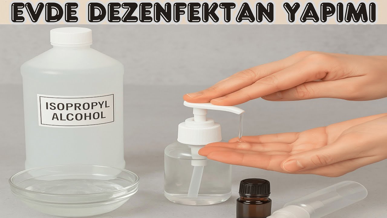 EVDE DEZENFEKTAN YAPIMI-DEZENFEKTAN NASIL YAPILIR -EV YAPIMI ...