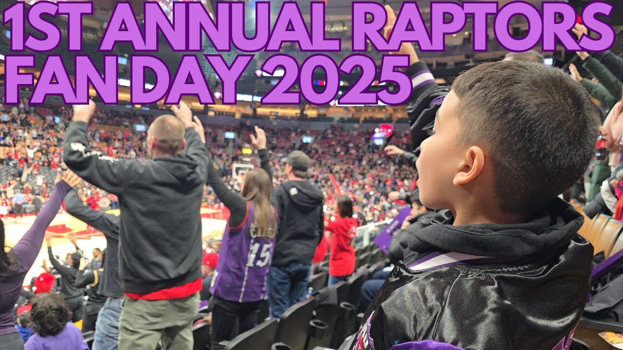2025 RAPTORS FAN DAY - YouTube