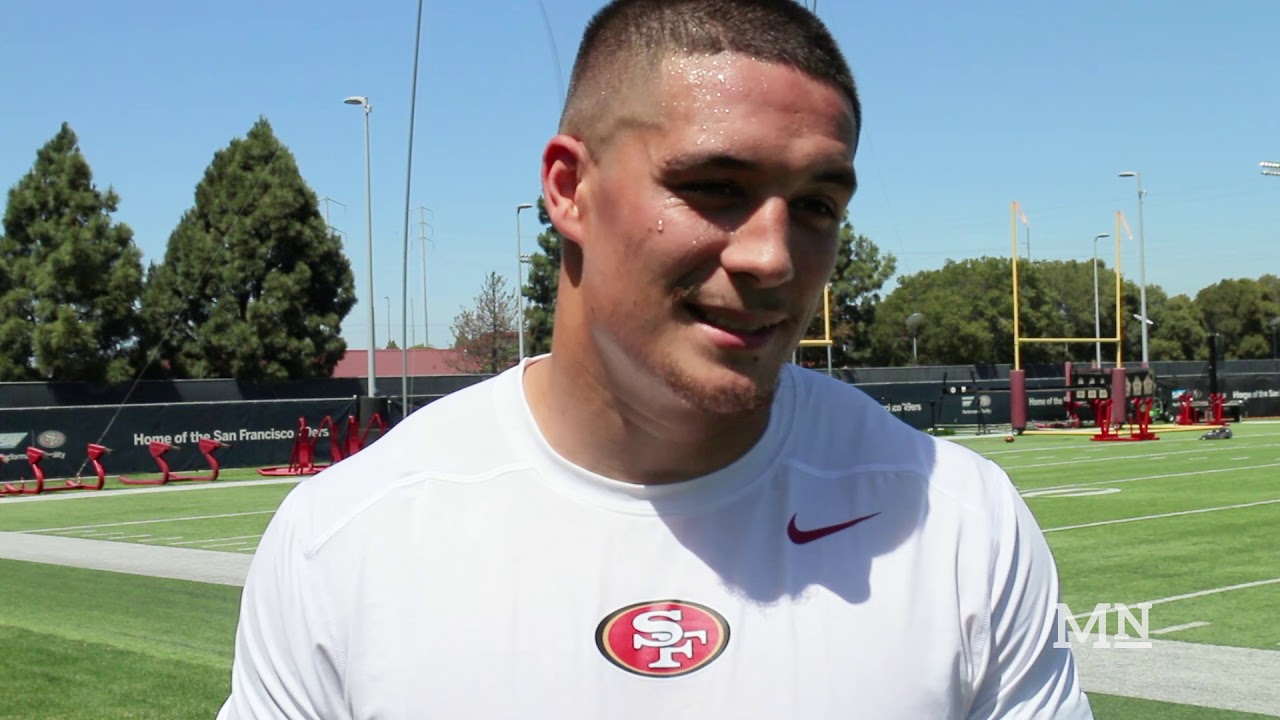 Football’s Joe Protheroe participates in 49ers Rookie Minicamp - YouTube