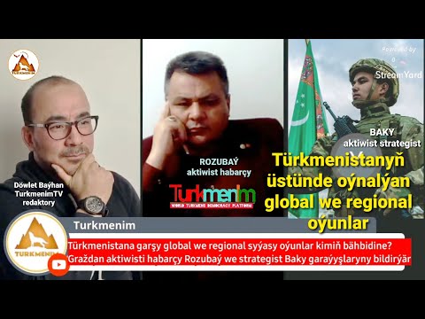@Turkmenim Rozubaý-Baky (3) Türkmenistanyň üstünde oýnalýan global we regional oýunlar