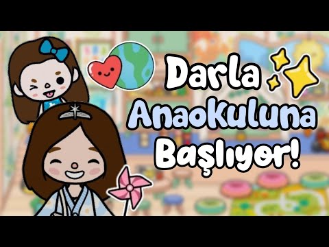 Darla Anaokuluna Başlıyor! 🫶🏻 Toca Life Sweet - Toca Life World Türkçe 