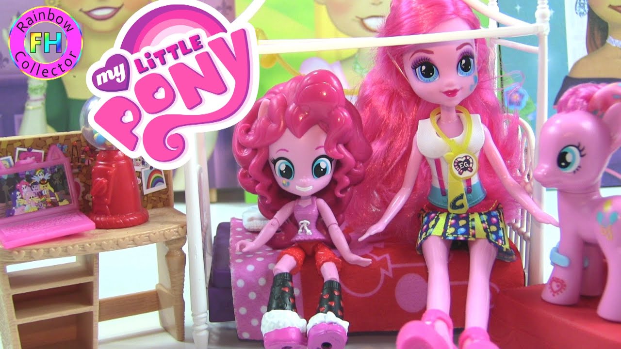 My Little Pony Equestria Girls Minis: Pinkie Pie Slumber Party Bedroom ...