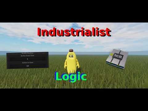 A "Simplified" Logic Tutorial | Logic in Industrialist Explained - YouTube