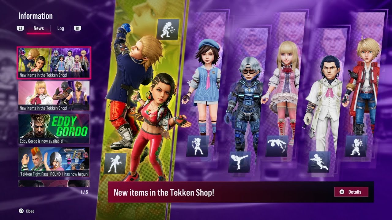 Closer look at more Tekken 8 avatars - YouTube