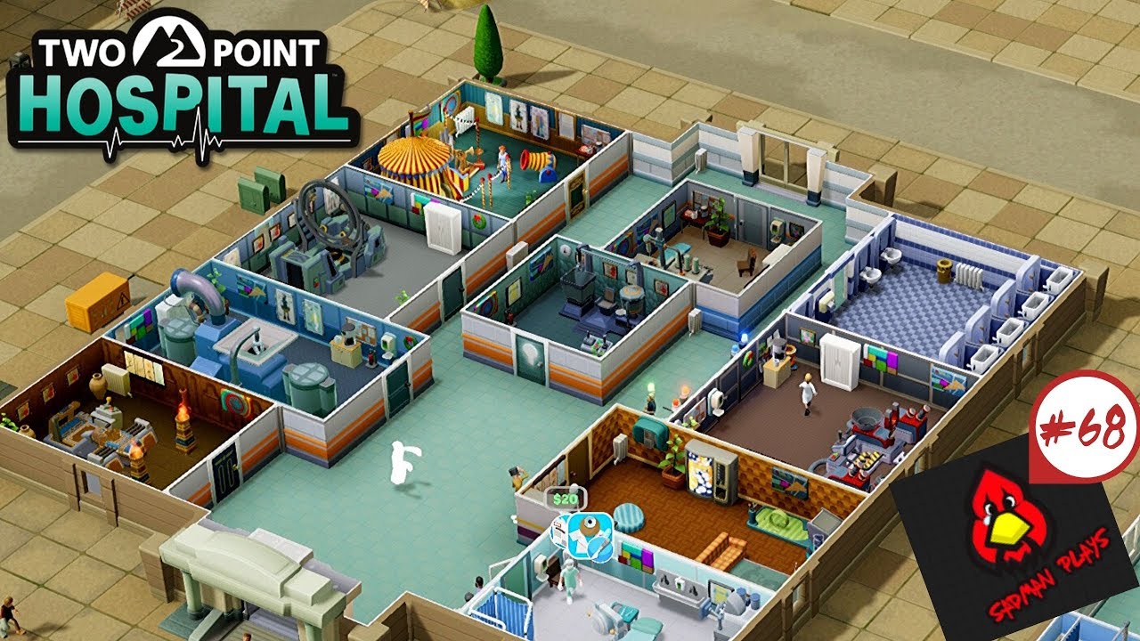 Two Point Hospital Gameplay Part 68 - Treatment Facilities - YouTube