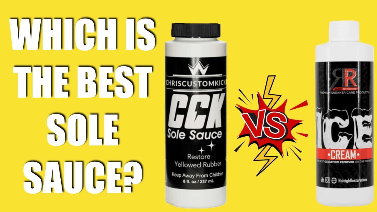 BEST SOLE SAUCE FOR ICY SOLES | CCK SOLE SAUCE vs. ICE CREAM SAUCE ...