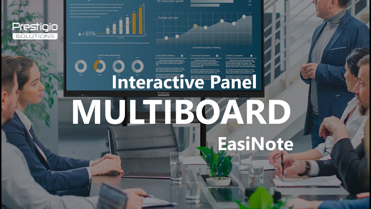 Interactive panels MultiBoard | Software for business | EasiNote ...