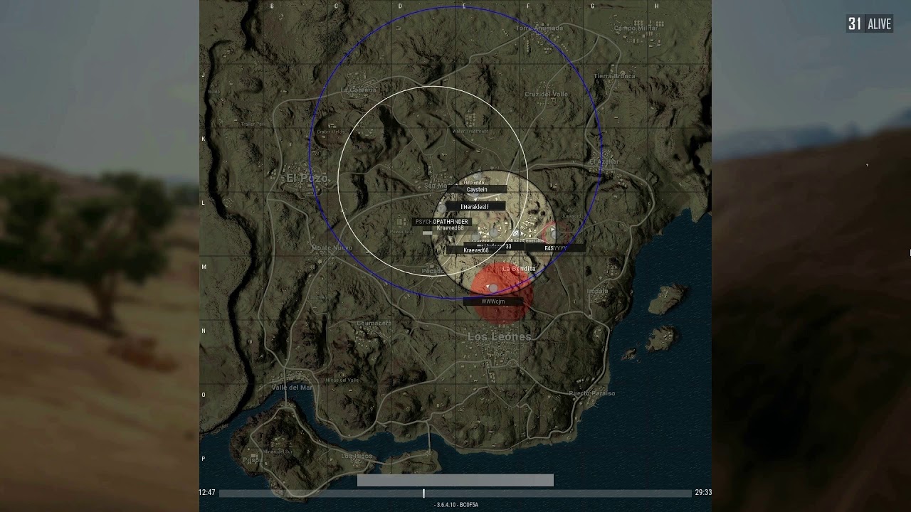 PubG - Minimap Timelapse - YouTube