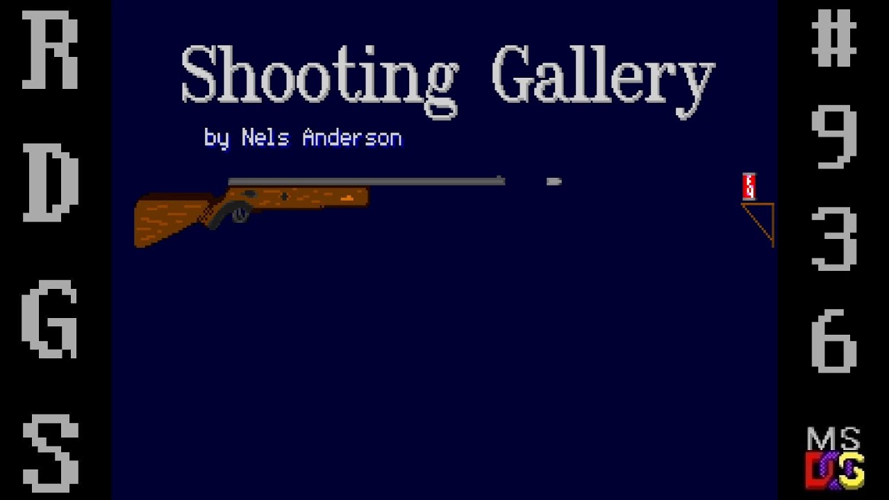 Random DOS Game Show #936: Shooting Gallery (1990) - YouTube