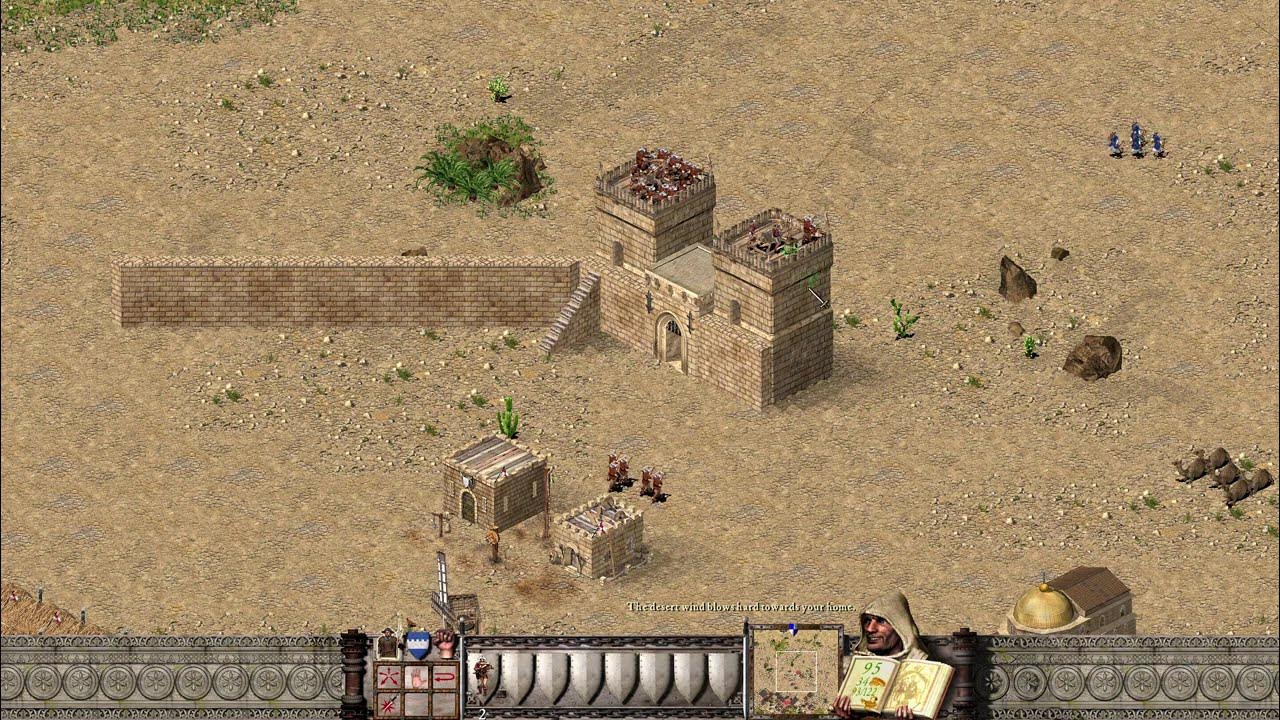 Stronghold Crusader HD Playthrough - First Edition Trail - Part 45: Sandstorm - YouTube