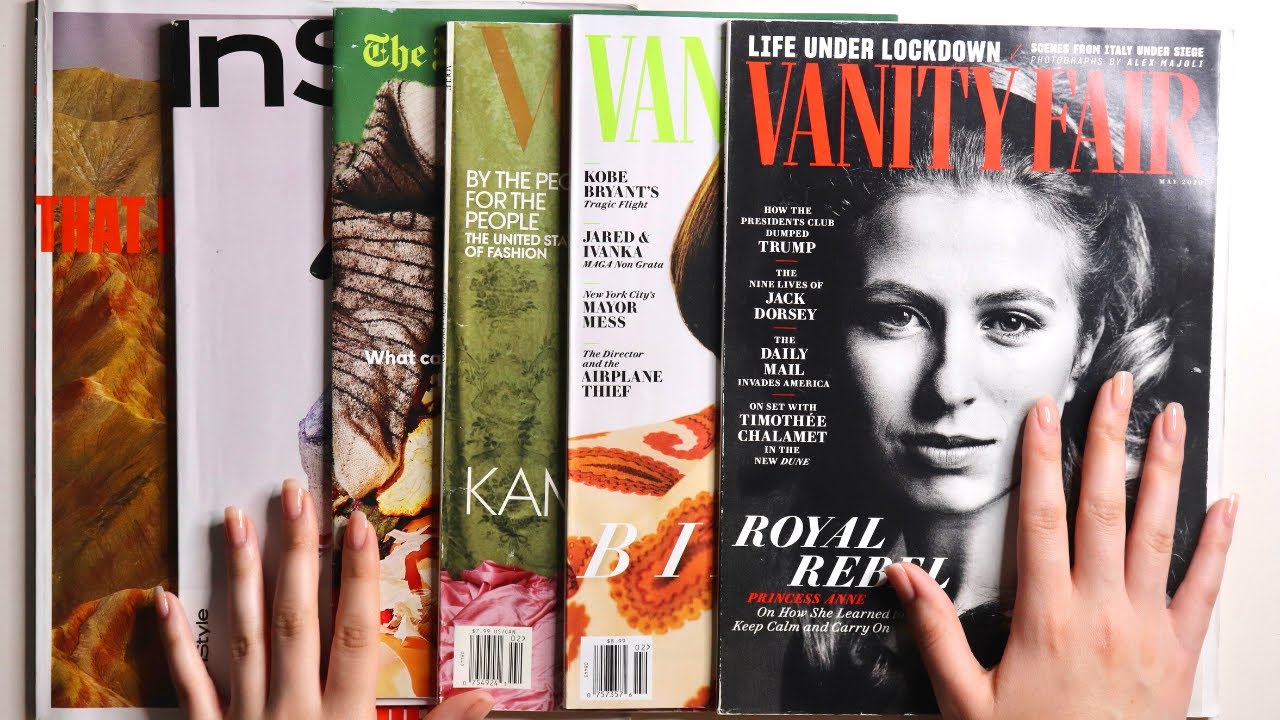 ASMR⼁PAGE TURNING NO TALKING MAGAZINE PAGE FLIPPING (Page Turning ...