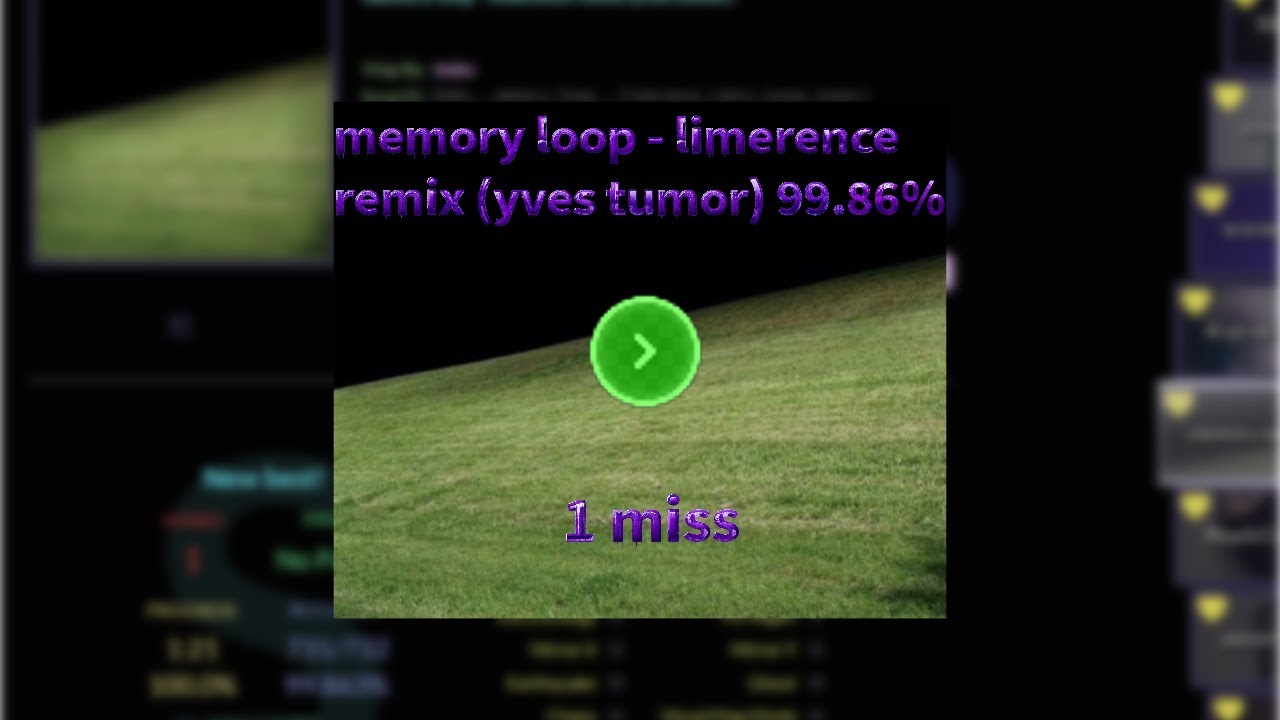 memory loop limerence remix yves tumor 99 86% - YouTube