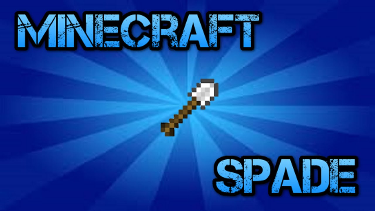 How to make a spade on minecraft 1.8 - YouTube