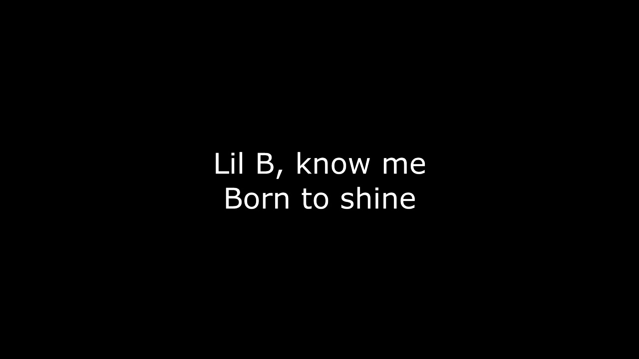 Lil B "Dear World" (Official Lyric Video) - YouTube