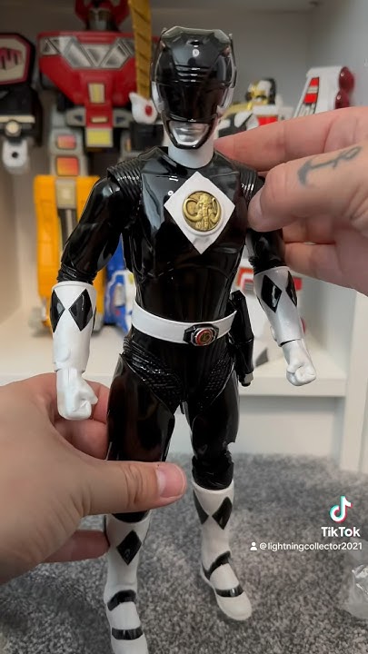 Mighty Morphin Power Rangers The Movie Black Ranger one/sixth scale figure Toys Battalion #mmpr ...