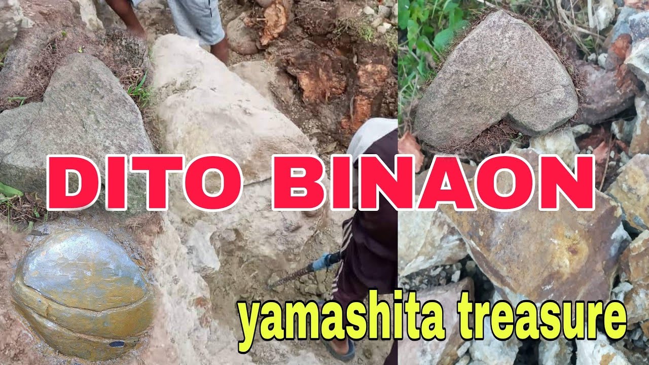 KAYAMANAN GOLD BARS NG YAMASHITA TREASURE DITO BINAON,ituturo ko at ...