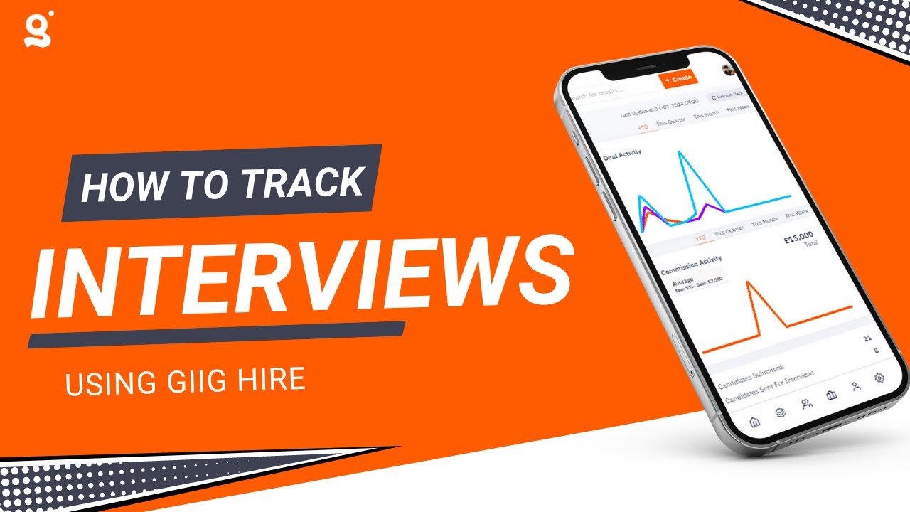 How To Track Interviews Using Giig Hire - YouTube