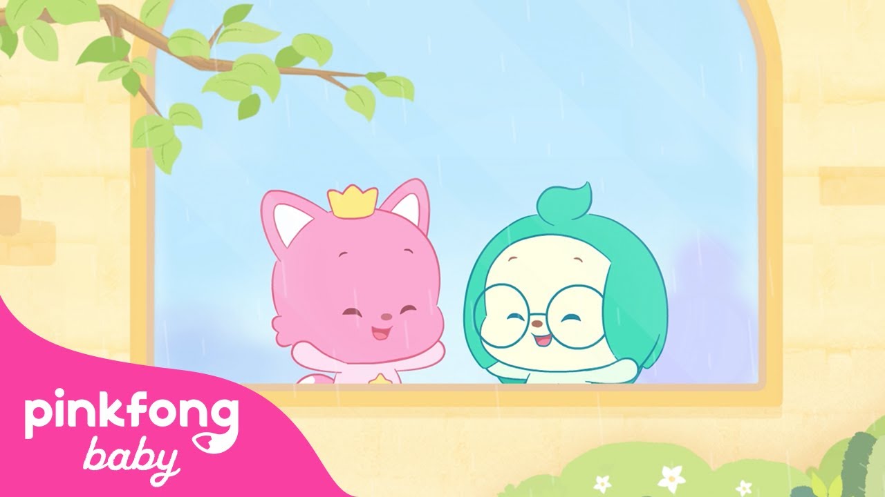 Relaxing sounds of Rain with Pinkfong and Hogi | Sleep Sounds for Baby ...