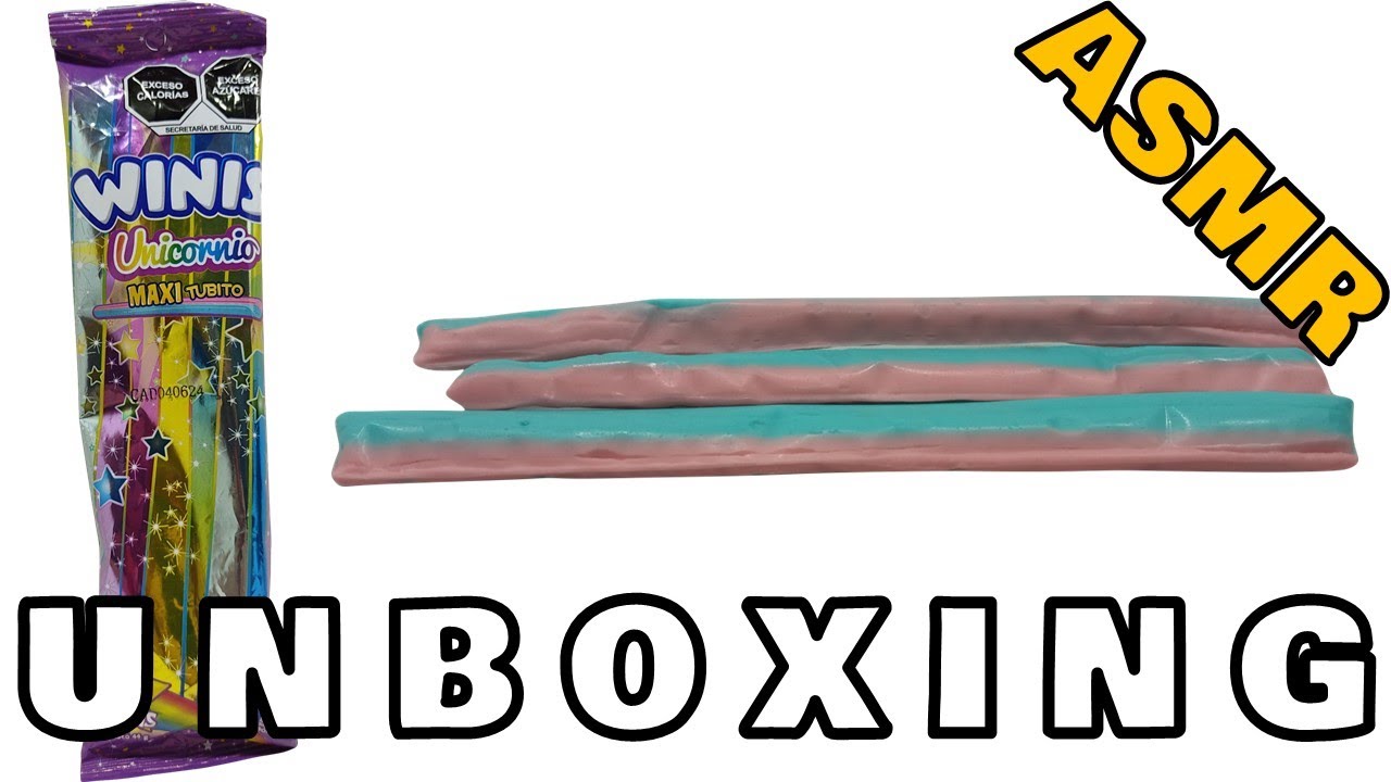 WINIS -Unicornio Maxi Tubito Cotton Candy Flavored Candy/Caramelo Sabor ...