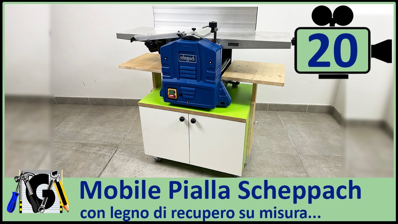 Mobile Supporto Pialla Scheppach HMS 1080 fai da te - - YouTube