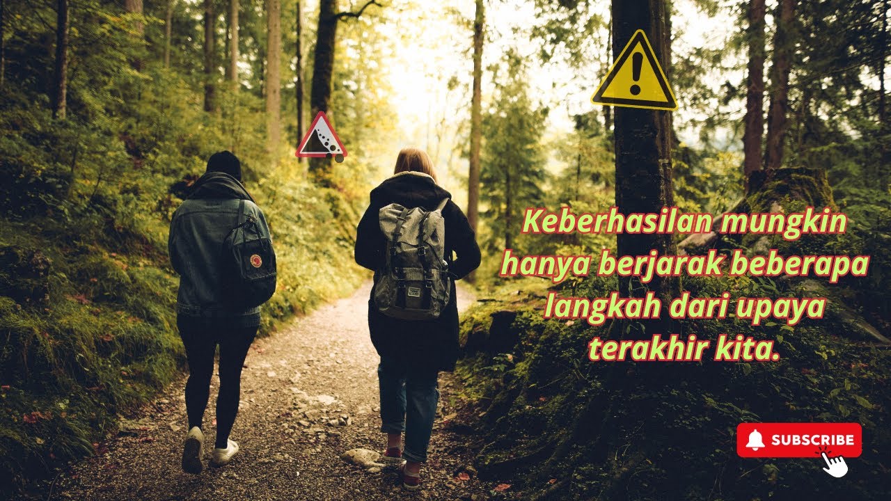 Tantangan, Rintangan, Jalan Berliku dan Terjal.#motivasi #sukses #janganmenyerah - YouTube