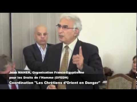 Chalghoumi, Jean Maher, Elish Yako Les Chrétiens d'Orient en Danger ...