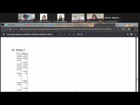 Persentasi AAS - Laporan Pengukuran QoS Jaringan Multimedia
