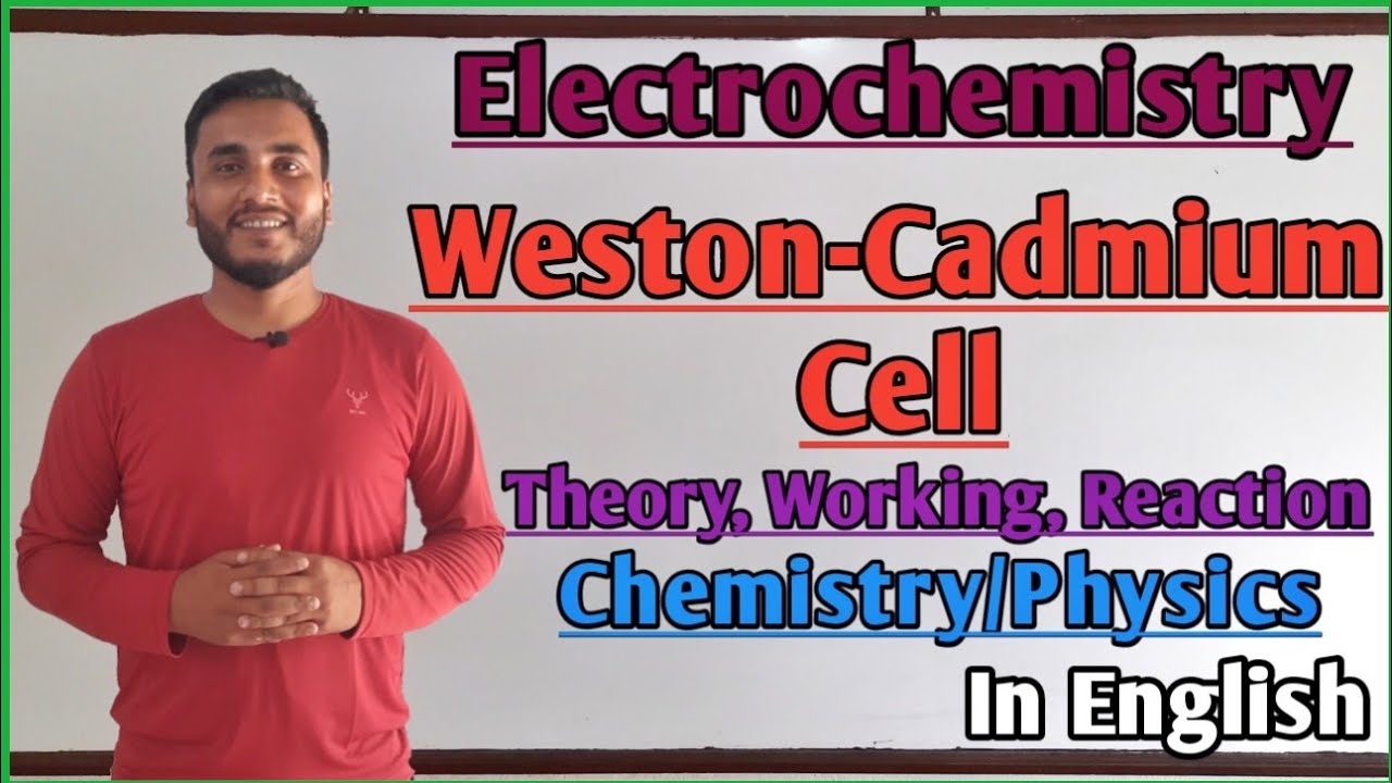 Weston-Cadmium Cell.. Electrochemistry | @GTScienceTutorial - YouTube