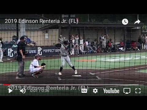 2019 Edinson Renteria Jr. (FL) - YouTube
