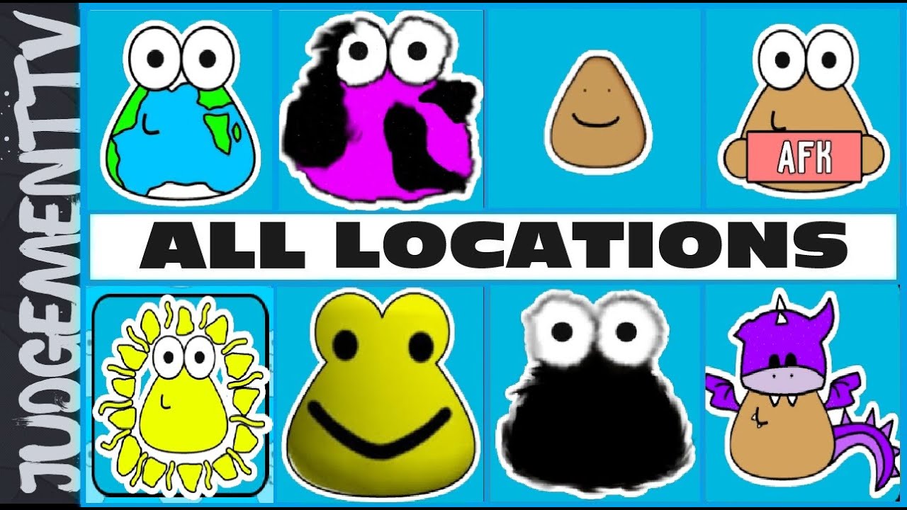 FIND THE BABY POU - ALL 54 LOCATIONS SHOWN - ROBLOX - YouTube