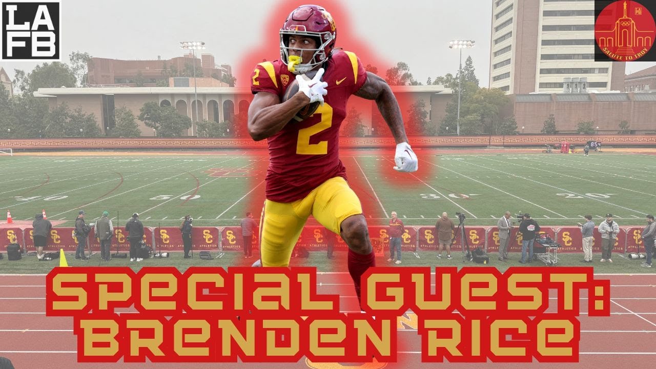SPECIAL GUEST: USC Trojans WR Brenden Rice Talks SC Legacy And NFL ...