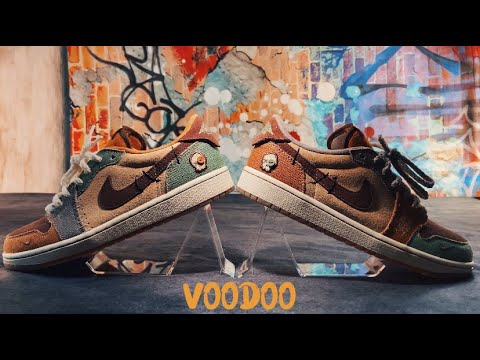 ZION X AIR JORDAN 1 LOW 'VOODOO' DETAILED LOOK & ON FEET - YouTube