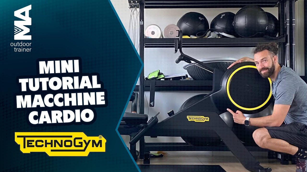 Tutorial macchine cardio technogym - YouTube