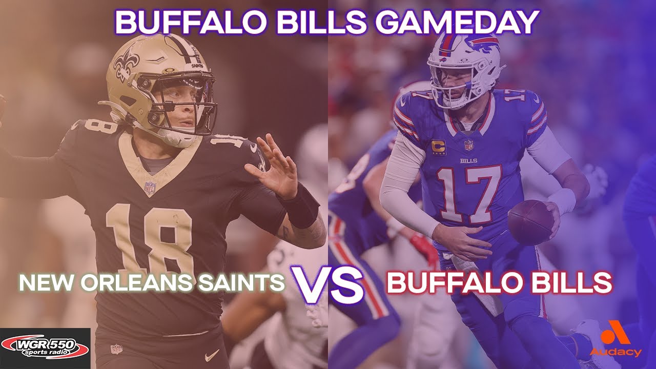 Buffalo Bills Gameday LIVE! | Week 4 Bills v Saints | September 28th ...