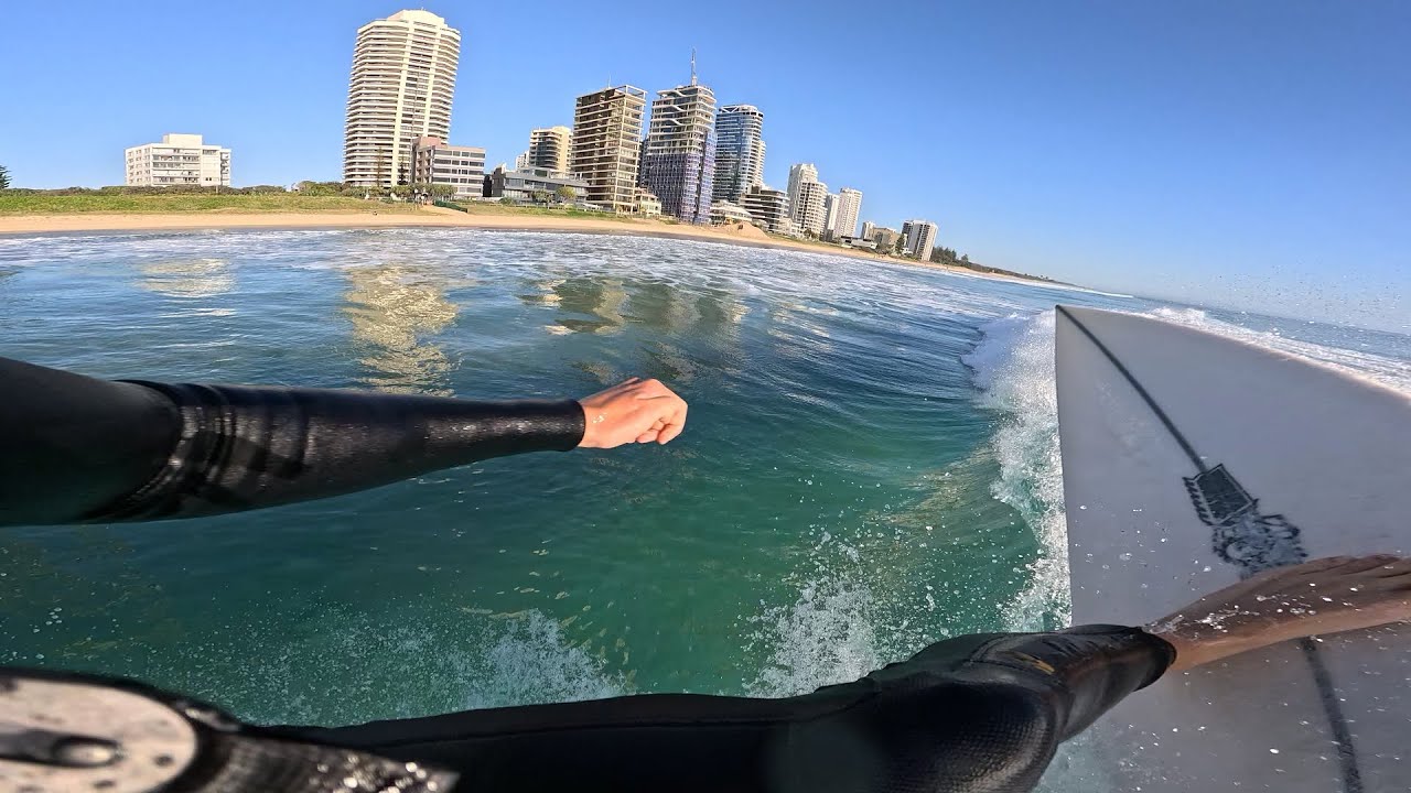 finally making surf content again (RAW SURF POV) - YouTube
