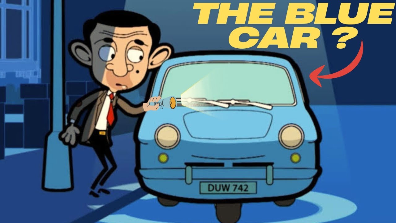 Mystery of the blue car | mr bean animated series .. - YouTube