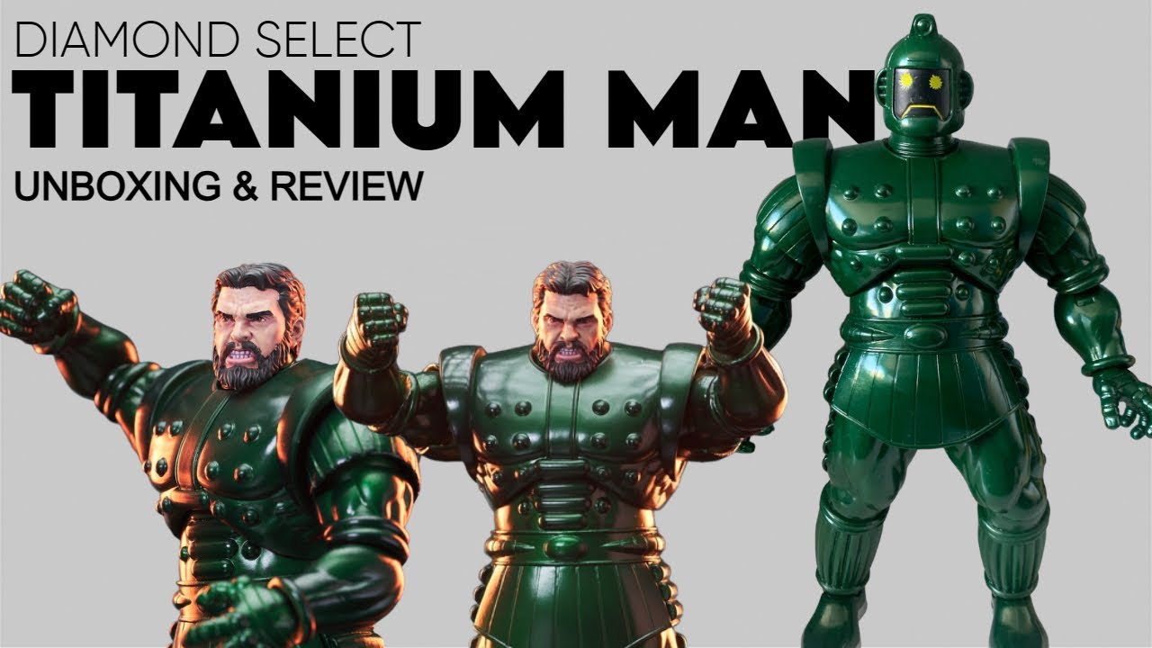 Episode 15: Reviewing Diamond select's Titanium man - YouTube