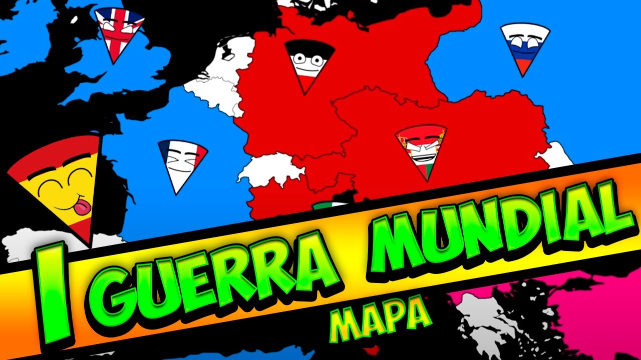I GUERRA MUNDIAL 💥 Mapa y explicación (1914-1918) - YouTube