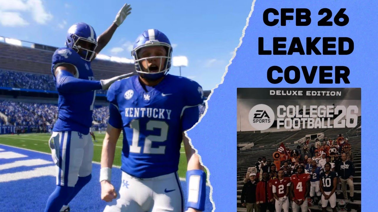 College Football 26 Leak Cover | Reaction & React To Community & Why ...