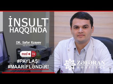 insult haqqinda / Dr Sefer Rzayev Nevroloq / Zafaran hospital Medplus TV