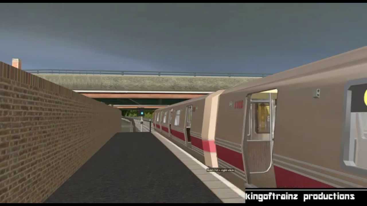 Trainz 12: London Underground Sample (Sen City R46 Run) - YouTube