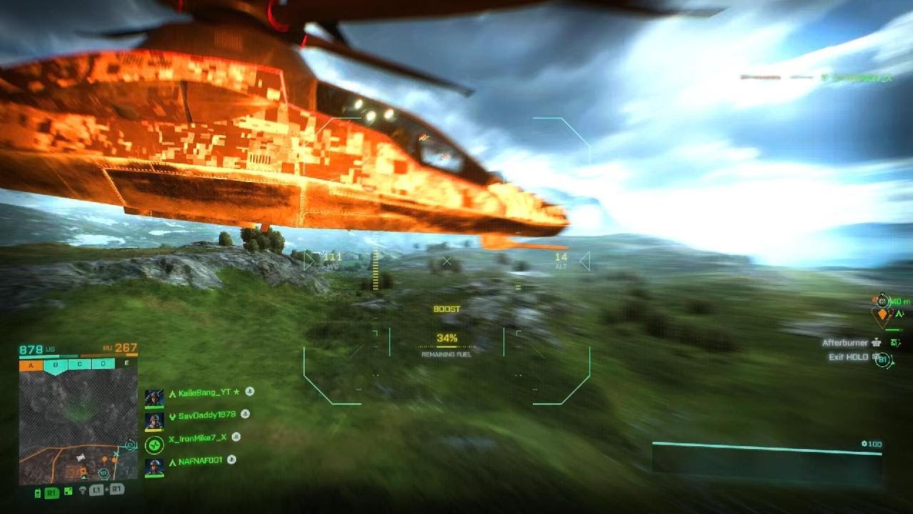 Battlefield 2042 Lis Rocket Stealth Heli Kill Spearhead - YouTube